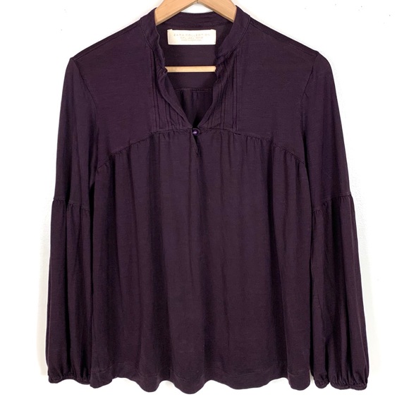 Zara | Tops | Zara Collection Blouse Top Large Bell Sleeve | Poshmark